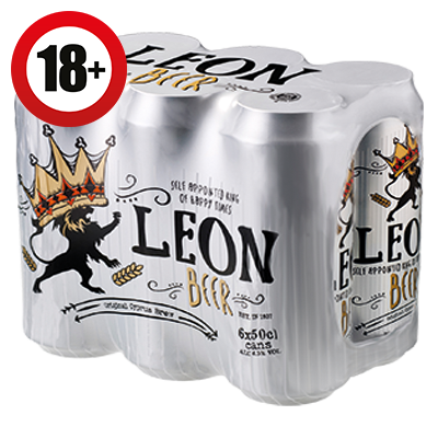 Leon Beer 500ml - Pack of 6