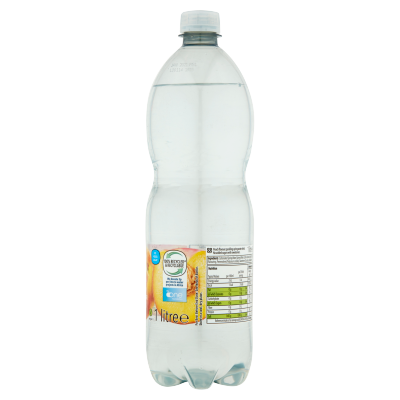 Co-op Sparkling Peach Flavour Spring Water 1L